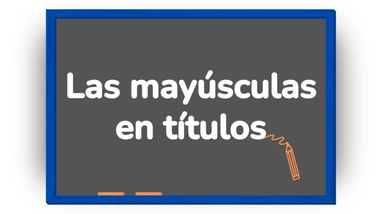 Reglas para utilizar mayúsculas en títulos de libros, artículos y obras ...